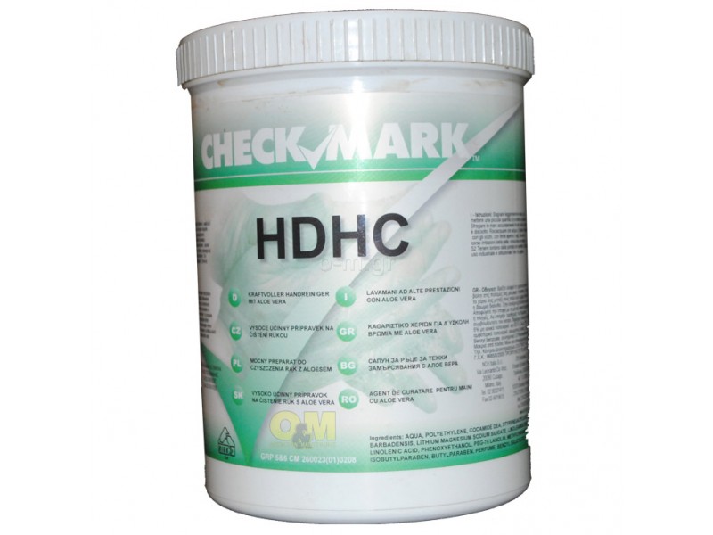 Καθαριστική πάστα χεριών, HDHC-1ltr